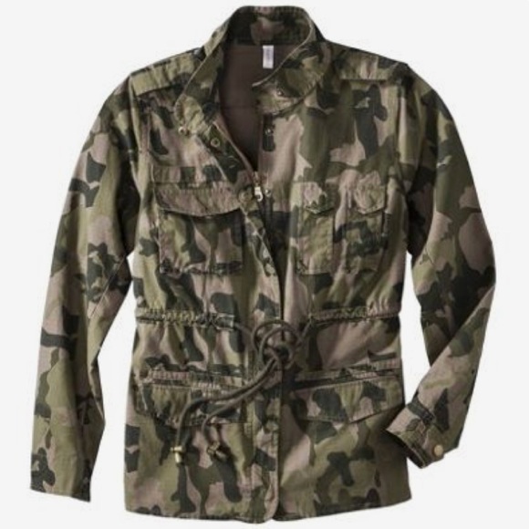 Xhilaration | Jackets & Coats | Nwot Camo Army Military Utility Jacket ...